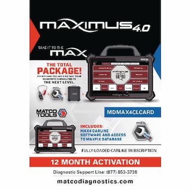 Maximus Diagnostics | Diagnostics | Service. Trust. Results.® | Matco Tools