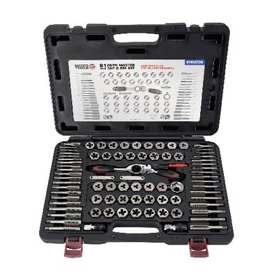 81 PIECE AUTO MASTER TAP & DIE SET 81MATDS | Matco Tools