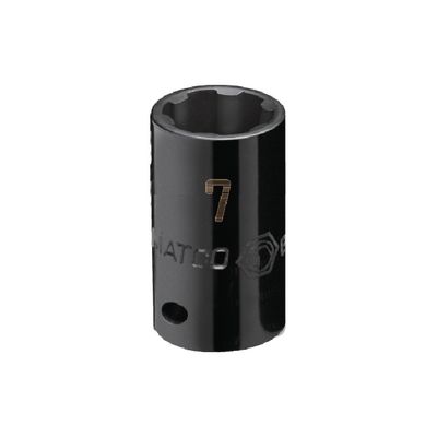 1/4" DRIVE 7MM METRIC PRO NON-SLIP IMPACT SOCKET APA7M | Matco Tools