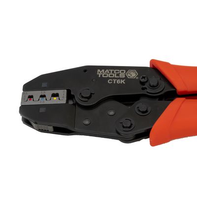 INTERCHANGEABLE CRIMPING TOOL KIT WITH 6 INTERCHANGEABLE DIES CT6K ...