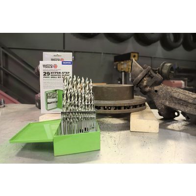 29 PIECE HYPER-STEP DRILL BIT SET DB29HSG | Matco Tools