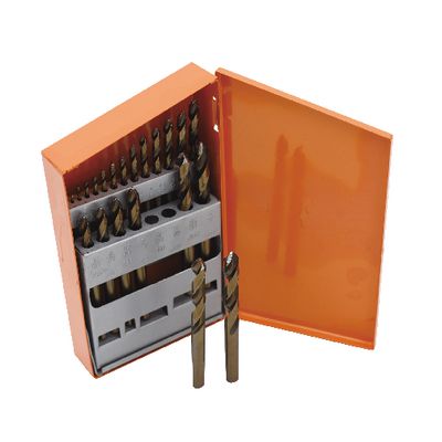 21 PIECE COBALT MECHANIC'S LENGTH HYPER-STEP DRILL BIT SET DBC21HSM ...