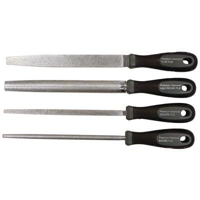 4 PIECE 8" DIAMOND FILE SET DFS8 | Matco Tools