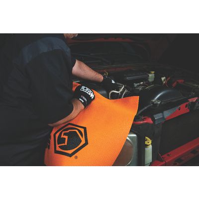FENDER COVER - ORANGE WITH BLACK LOGO FC2436O | Matco Tools