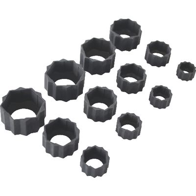 12 PIECE HEX GRIP EXTRACTOR RINGS HGEXR12 | Matco Tools