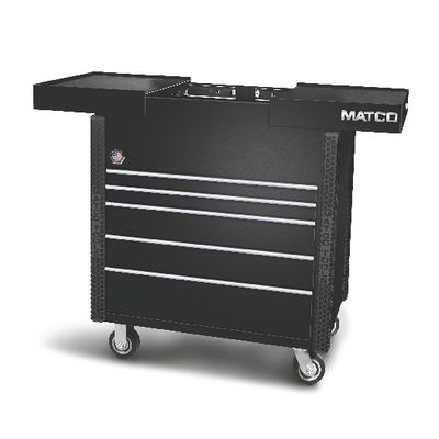 JAMESTOWN SLIDING TOP CART 653 SERIES BLACK WITH CHROME TRIM JSC653-BBC ...