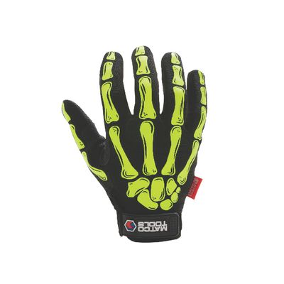 SKELETON GLOVES GLOW-IN-THE-DARK - LARGE MATSKELWL | Matco Tools