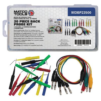 20 PIECE BACK PROBES KIT MDBP23500 | Matco Tools