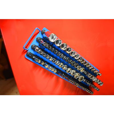 MAGNETIC SOCKET RAIL TRAY FOR 80 SOCKETS - BLUE MSH4B | Matco Tools
