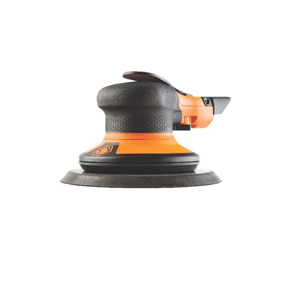 3/16" RANDOM ORBITAL PNEUMATIC LOW NOISE 6" PALM SANDER - ORANGE ...