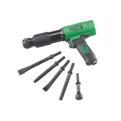 LONG BARREL PNEUMATIC AIR HAMMER KIT - GREEN MT2916KG | Matco Tools