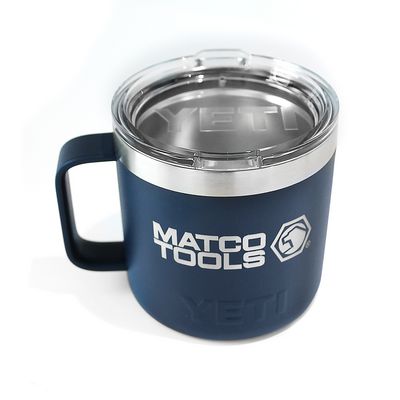 YETI® 14 OZ. RAMBLER MUG NAVY MTCYETIRM14N | Matco Tools