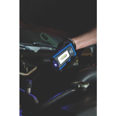 CORDLESS RECHARGEABLE SWIVEL COB FLOOD AND UV LIGHT MWLCOBFLUV | Matco ...