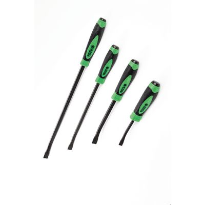 4 PIECE CURVED TIP PRY BAR SET - GREEN PBSG4C | Matco Tools