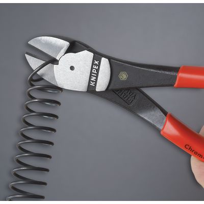 KNIPEX 8" HIGH LEVERAGE DIAGONAL CUTTER PDC8 | Matco Tools