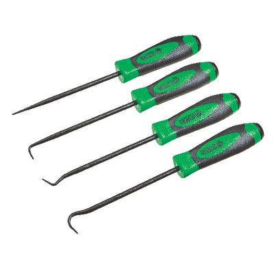 4 PIECE HOOK AND PICK SET WITH METAL CAP - GREEN PSG4B | Matco Tools