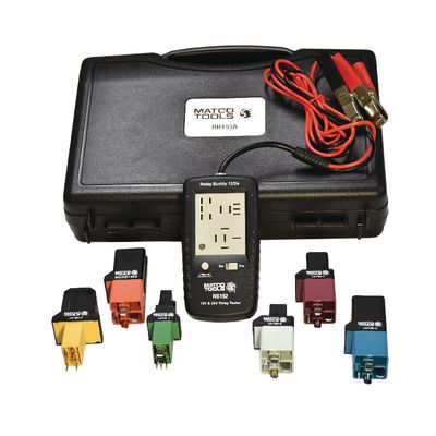 12/24V RELAY BUDDY PRO KIT WITH 6 TEST ADAPTERS RB193A | Matco Tools