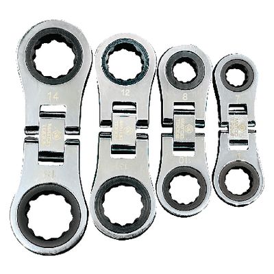 4 PIECE METRIC FLEX FINGER RATCHET WRENCH SET RFRB4 | Matco Tools
