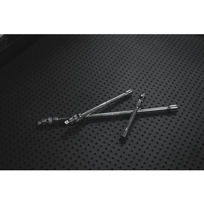 3 PIECE 1/4" DRIVE SPRING LOADED UNIVERSAL JOINT EXTENSION SET SAUX3S ...