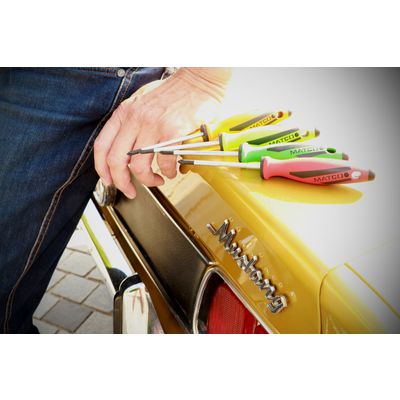 4 PIECE TOP TORQUE II™ PRECISION SCREWDRIVER SET - FLUORESCENT SPRF4A ...