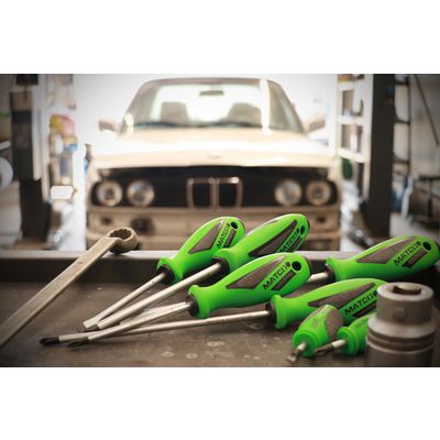 10 PIECE TOP TORQUE II SCREWDRIVER SET - GREEN SSPCG10C | Matco Tools