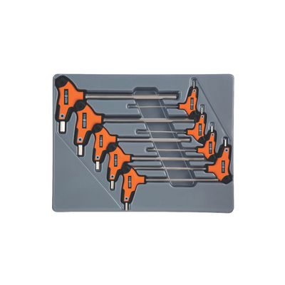 9 PIECE SAE T-HANDLE HEX KEY SET STX9 | Matco Tools