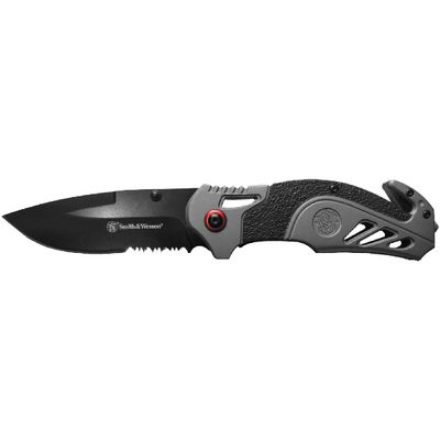 SMITH & WESSON® SPRING ASSISTED RED LINER LOCK KNIFE SW1100038 | Matco ...