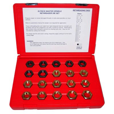 20 PIECE MASTER SPINDLE RETHREAD KIT SR20K | Matco Tools